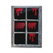 KEEP OUT HALLOWEEN Window Clings Dripping Blood Goo Lots of Creepy to ...