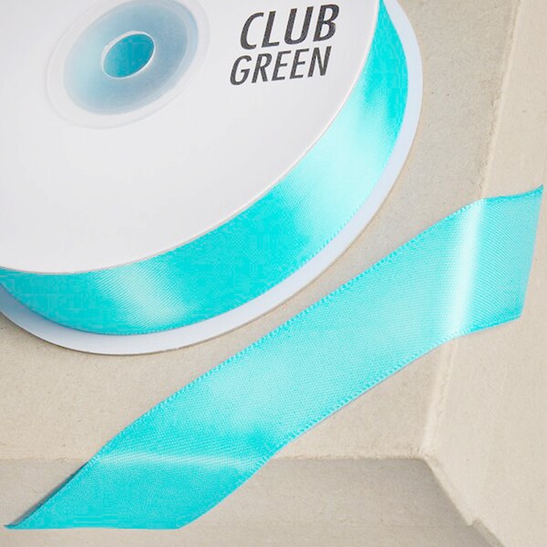 Aqua Satin Ribbon - Etsy