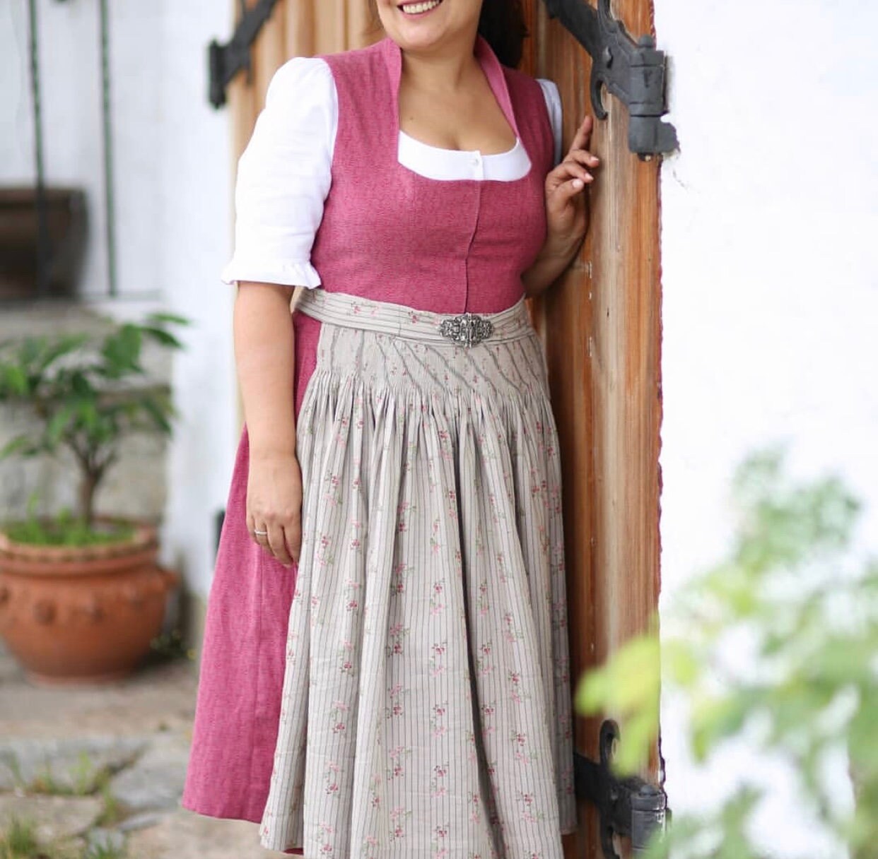 Dirndl Pattern, Dirndl Apron, Plus Size Dirndl, German Dress ...