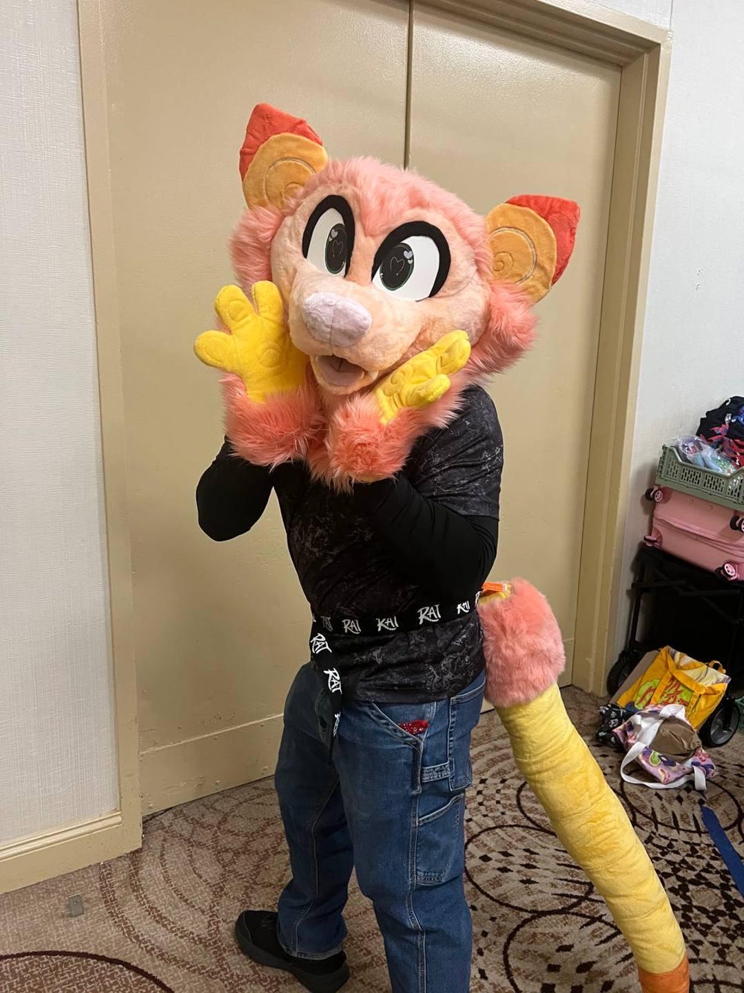 Pretty Opossum Fursuit, Animal Costume, Fall Fursuit, Halloween, Cute Fursuit - Etsy