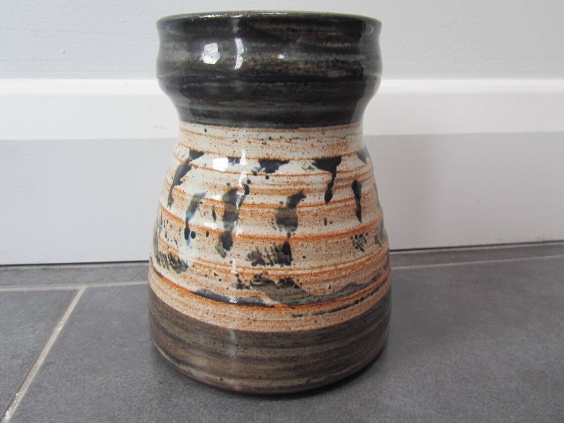 Llangollen Pottery Vase, Studio Pottery, Wales - Etsy UK