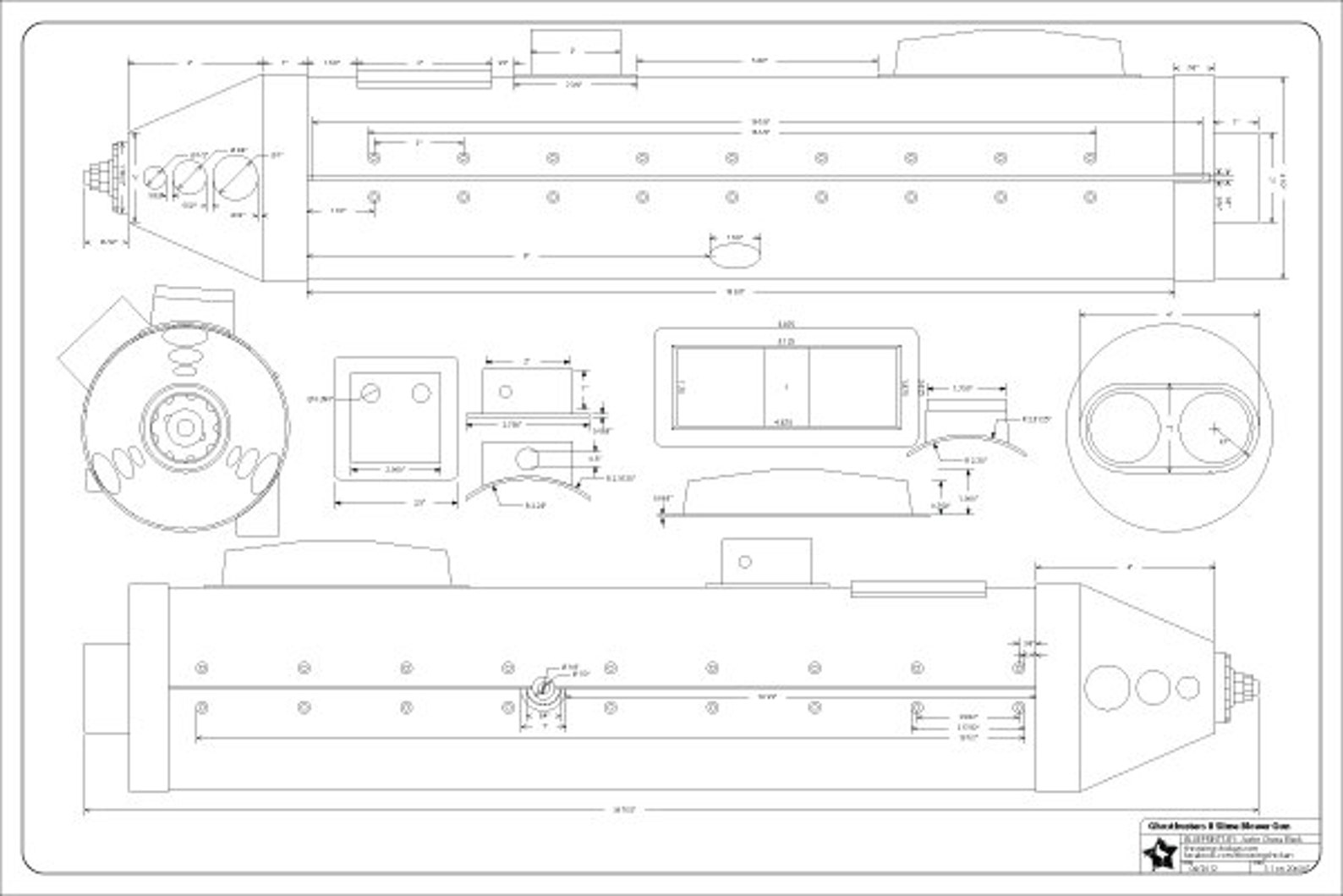 Ghostbusters II Slime Blower Blueprint - Digital Download - Etsy