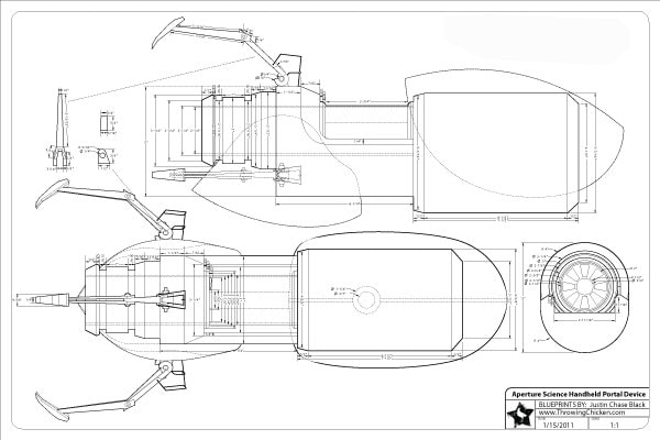 Portal Turret Blueprints