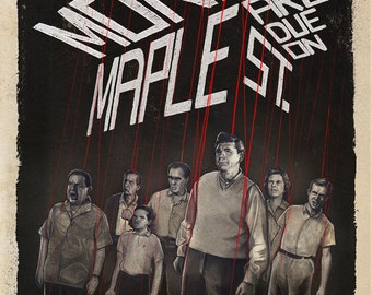 Twilight Zone Poster | Etsy