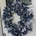Denim Wrapped Letter, Blue Jean Home Decor, Country Charm - Etsy