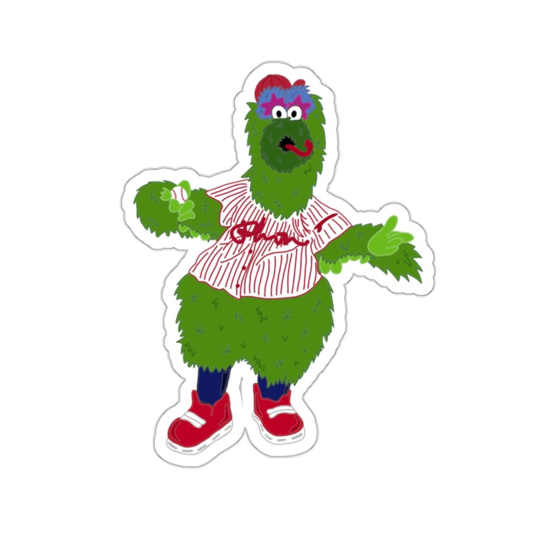 Philadelphia Phillies Phanatic Sticker - Etsy