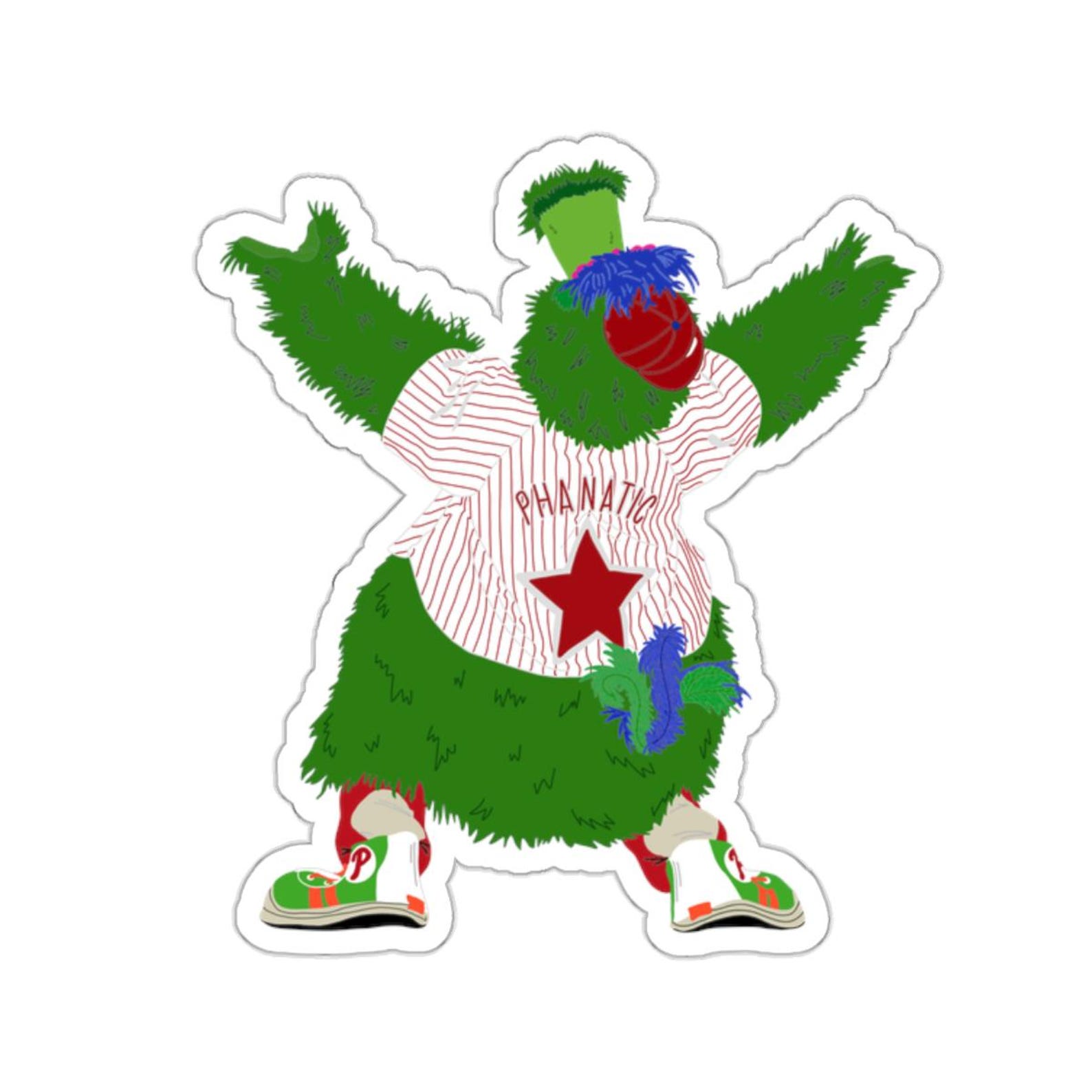 Phillie Phanatic Vinyl Sticker - Etsy