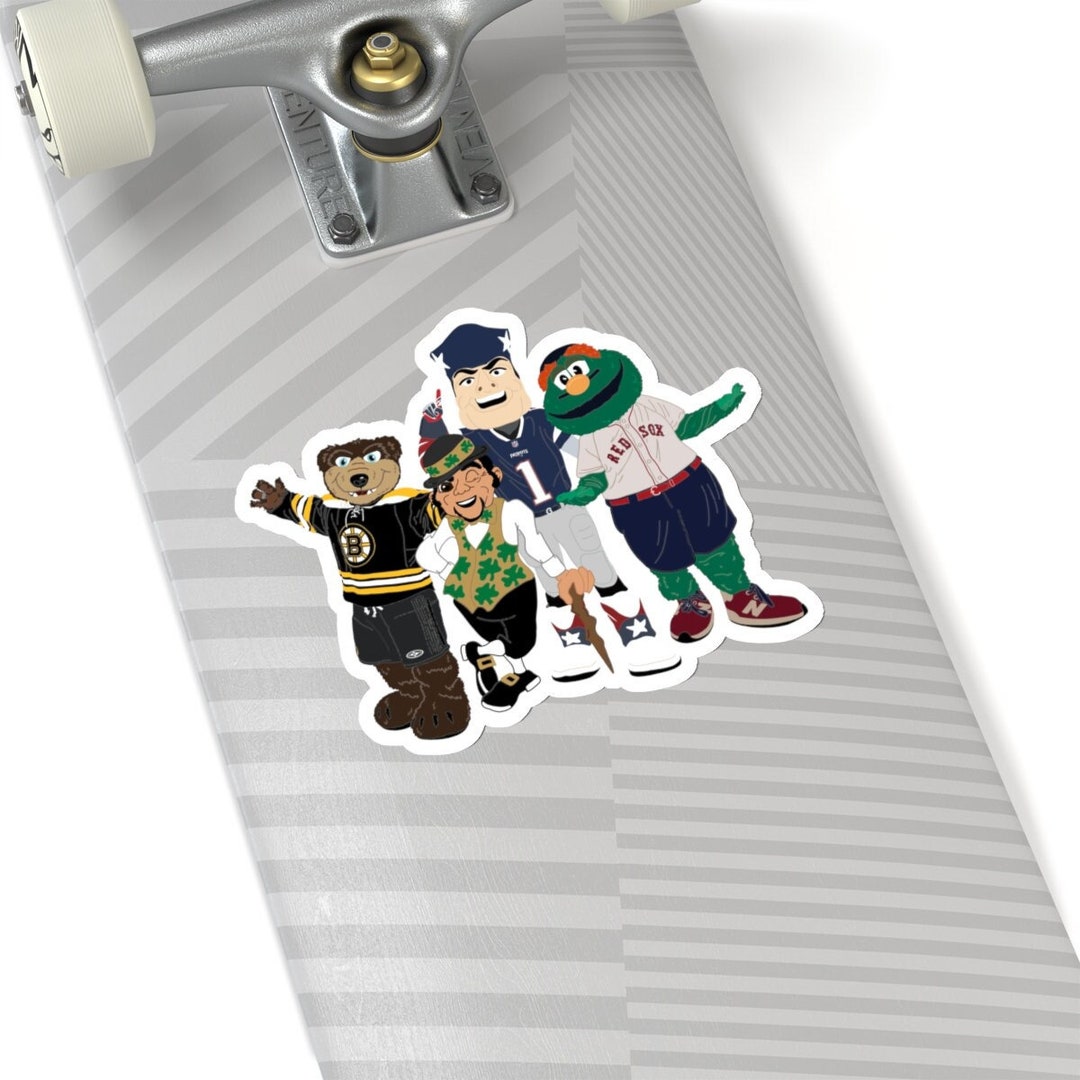 Boston Mascots Vinyl Sticker - Etsy