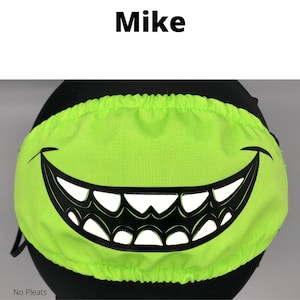 Monster's Inc. Character Inspired Face Masks (boo's Door, Mike and ...