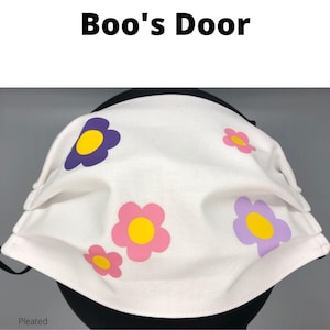 Monster's Inc. Character Inspired Face Masks (boo's Door, Mike and ...