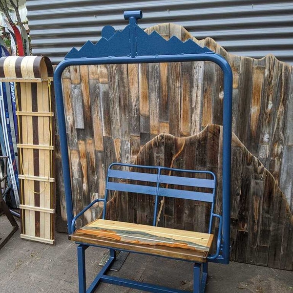 Ski Lift Chair Bench - Etsy
