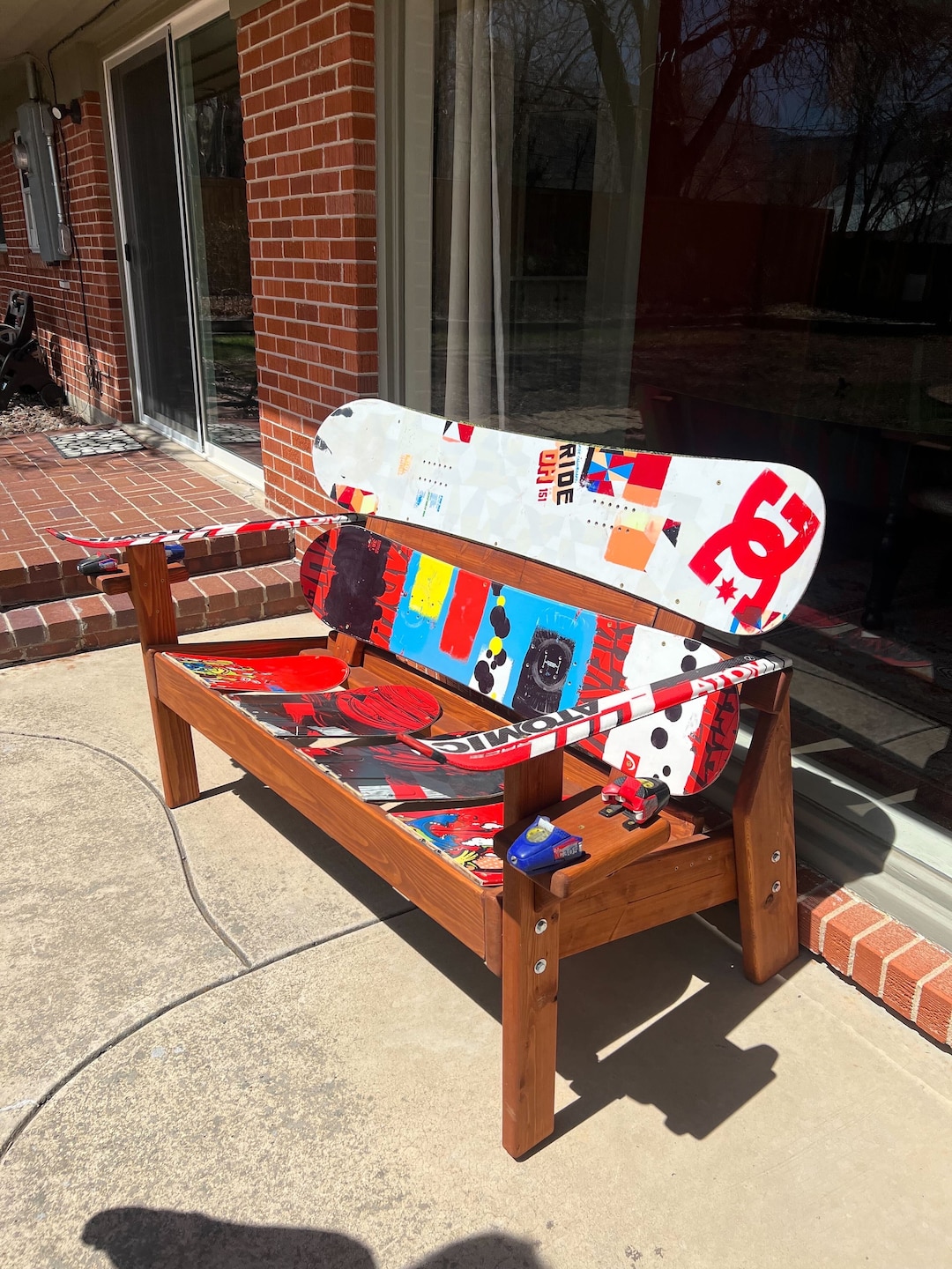 Original Snowboard Bench, Customize, Made to Order, Now Even More ...