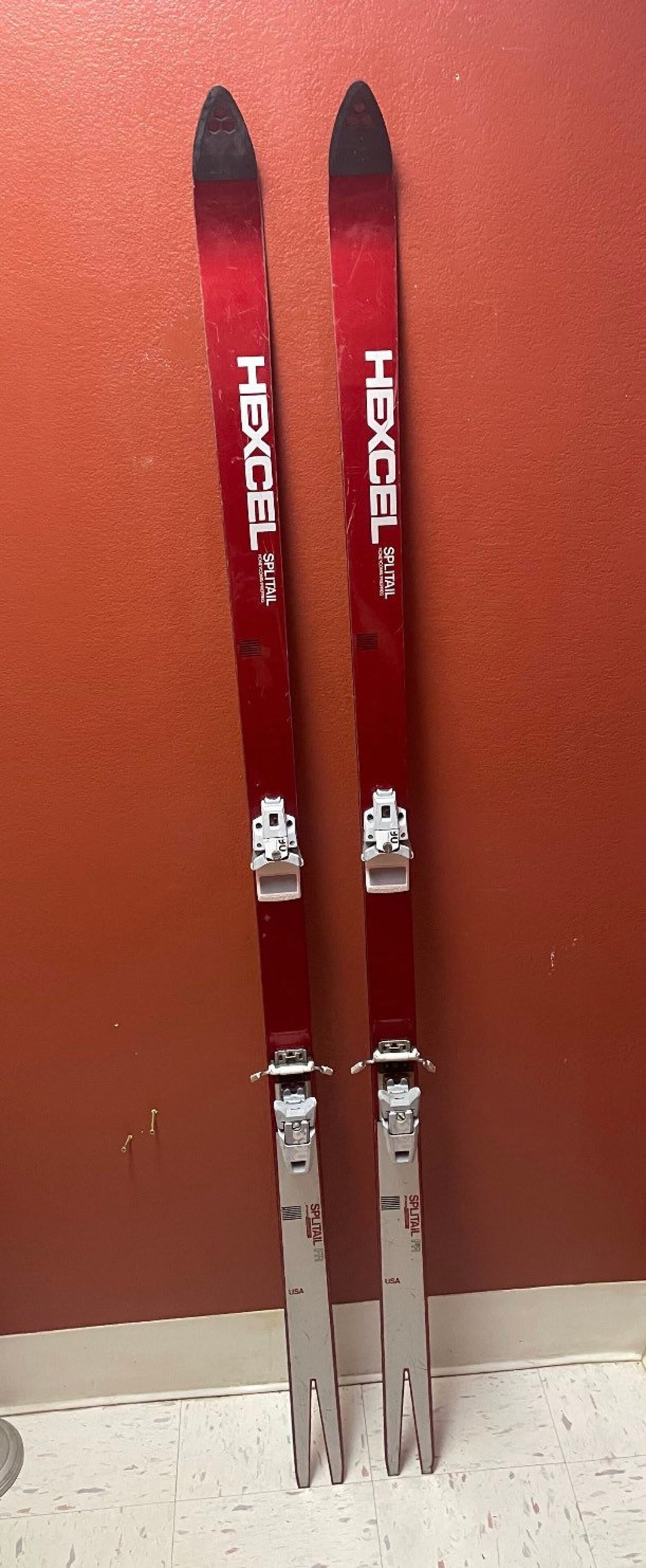Antique Hexcel Splittail Skis - Refurbished Ski Wall Art Set - Etsy