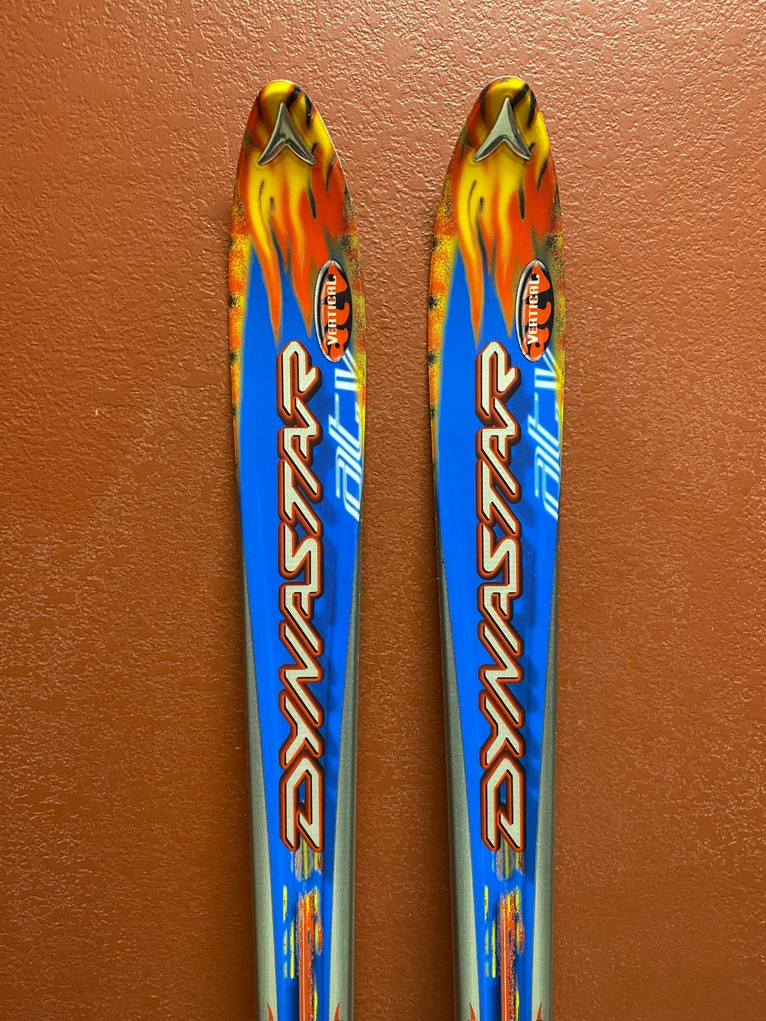 Dynastar ATV , Unique Antique Refurbished Ski Wall Art Set, Decoration ...