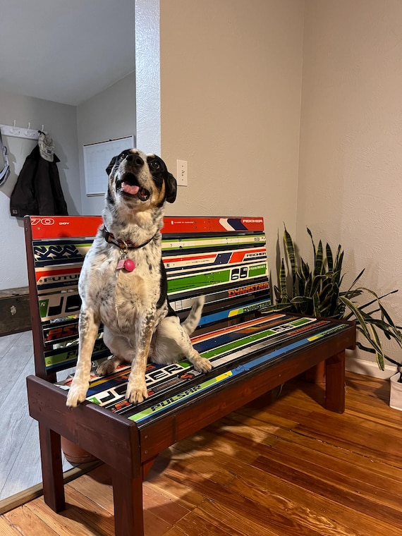 Repurposed Outdoor Bench Seating
