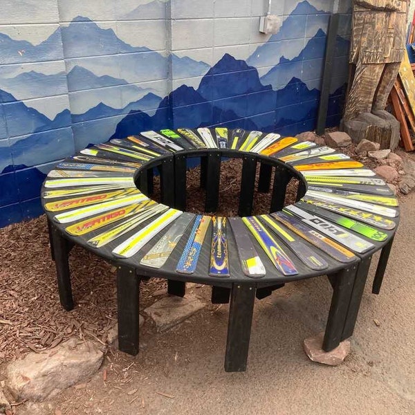 Half Circle Bench - Etsy