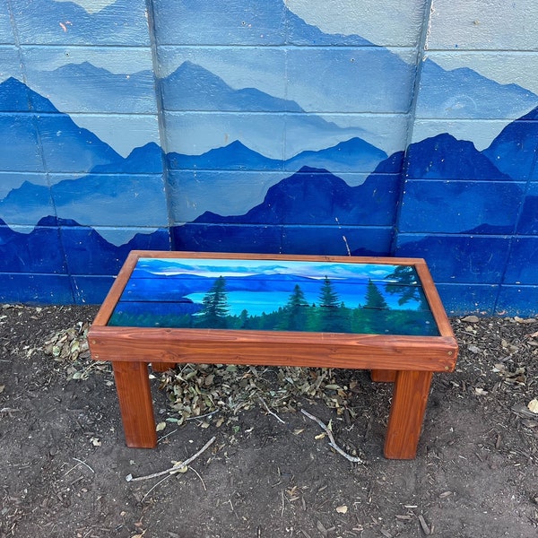 Ski Side Table - Etsy