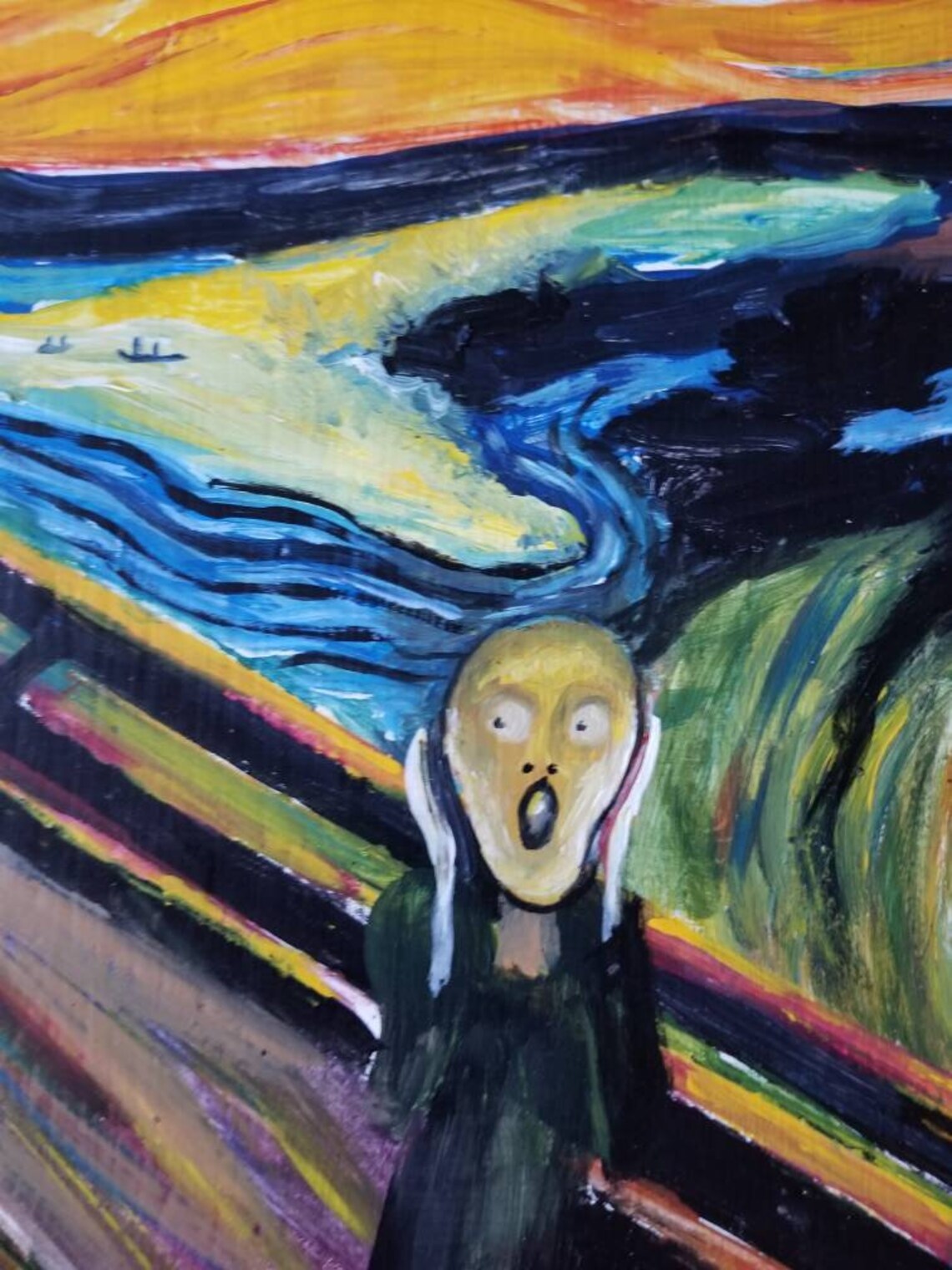 The Scream Edvard Munch the Scream Edvard Munch Scream the | Etsy