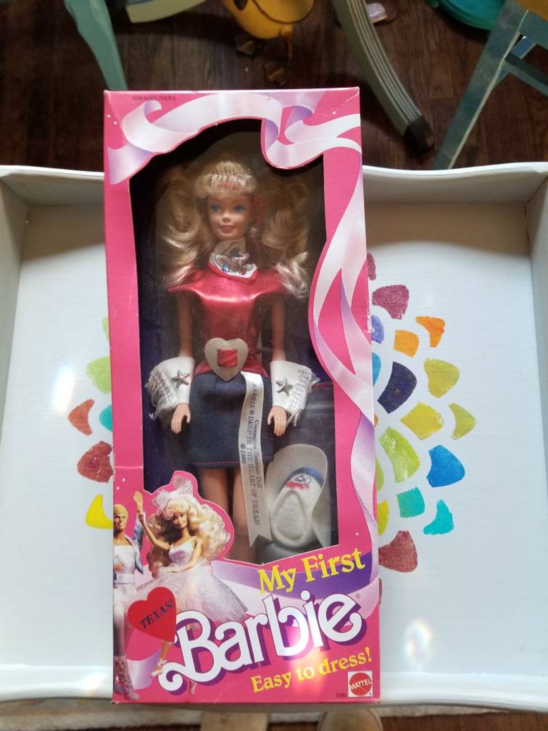 Barbie Convention Souvenir 1990, Texas Barbie, Barbie Collectible 1990 ...