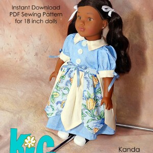 18 Inch Doll Clothes Pattern, Instant Download Doll Clothes Pattern ...