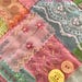 Slow Stitch Kit With Instructions & Patterns Raw Edge Applique Textile ...