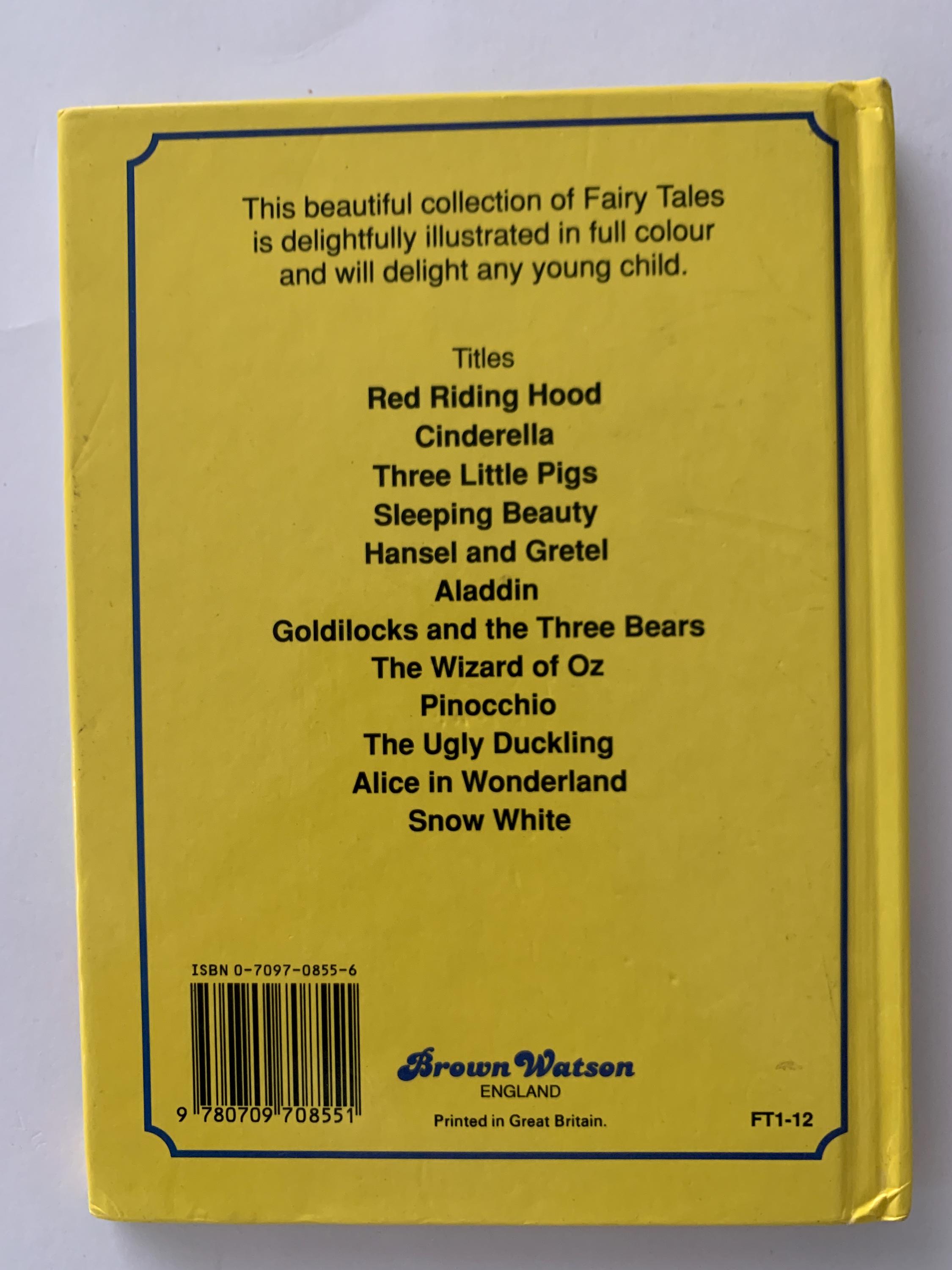 Alice in Wonderland Brown Watson Illustrated Book - Ideal for an ...