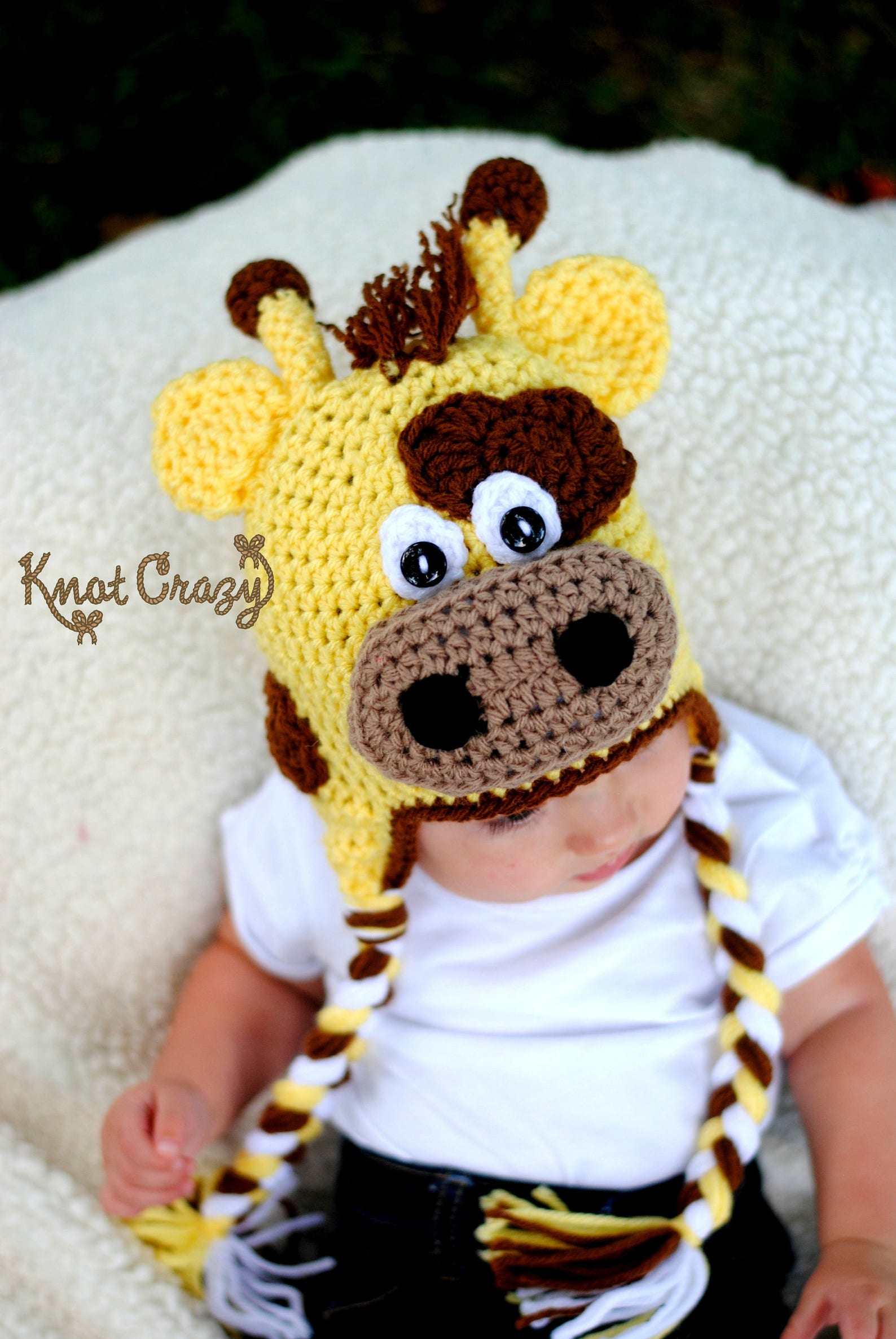 Gordy the Giraffe Hat - Made to Order in Sizes Newborn to Adult - Etsy