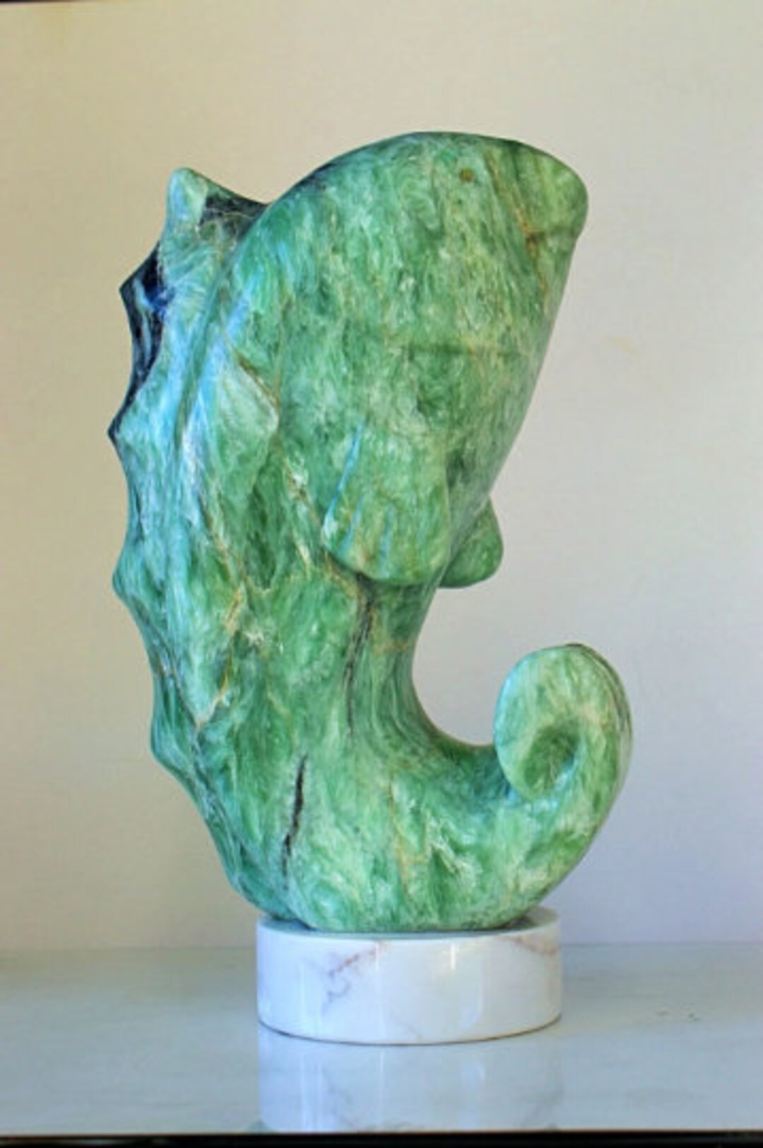 Green Fish Original Soapstone Sculpture - Etsy