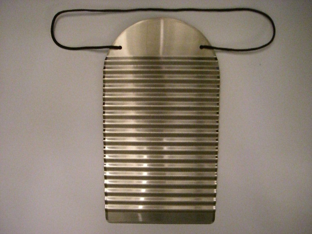 Kids 20 Gauge Rubboard Zydeco Washboard Musical Instrument Built by ...