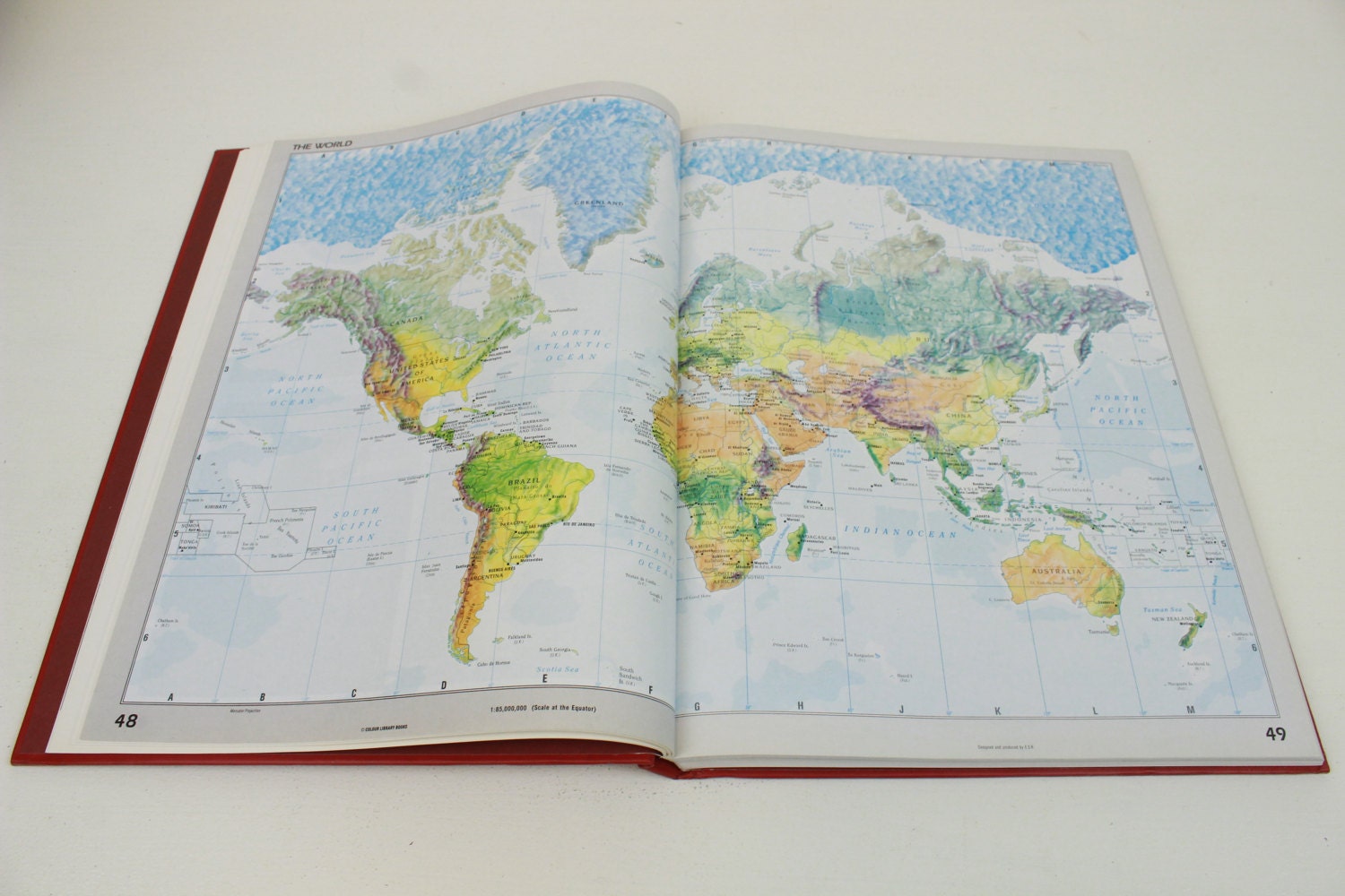 Pictorial Atlas of the World, Published 1995 by Ottenheimer Publishers ...