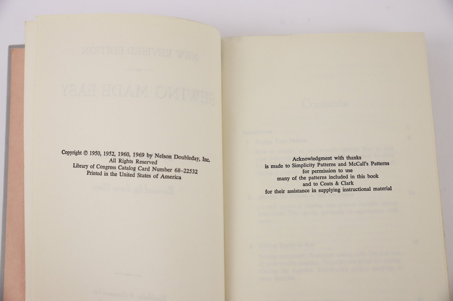 Sewing Made Easy, Mary Lynch and Dorothy Sara, Revised by Irene Gora ...