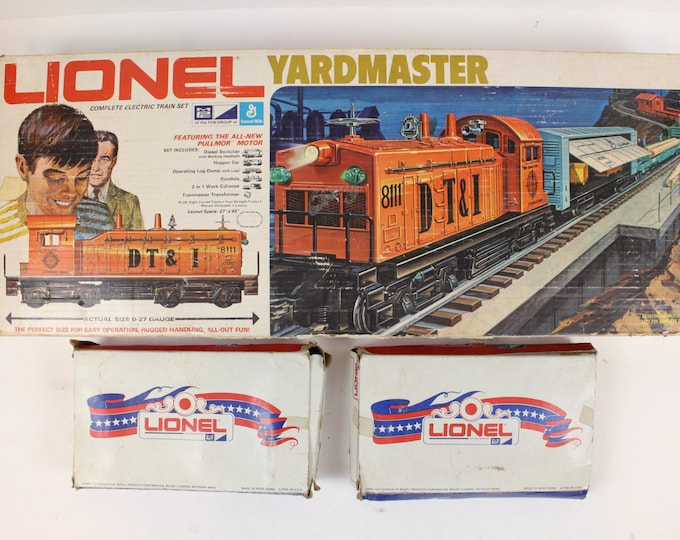 Lionel Yardmaster, Electric Train Set, 0-27 Gauge, in Original Box ...