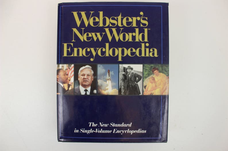 Webster's New World Encyclopedia, the New Standard in Single-volume ...