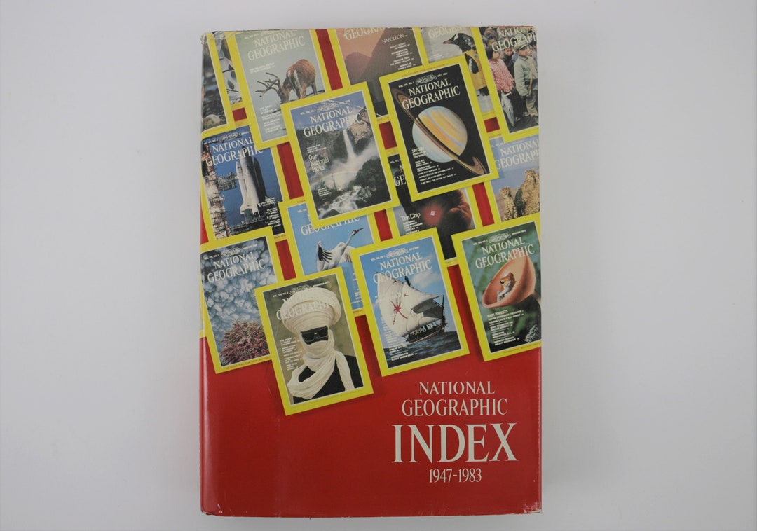 National Geographic Index, 1947-1983, Reference Tool, Alphabetical ...