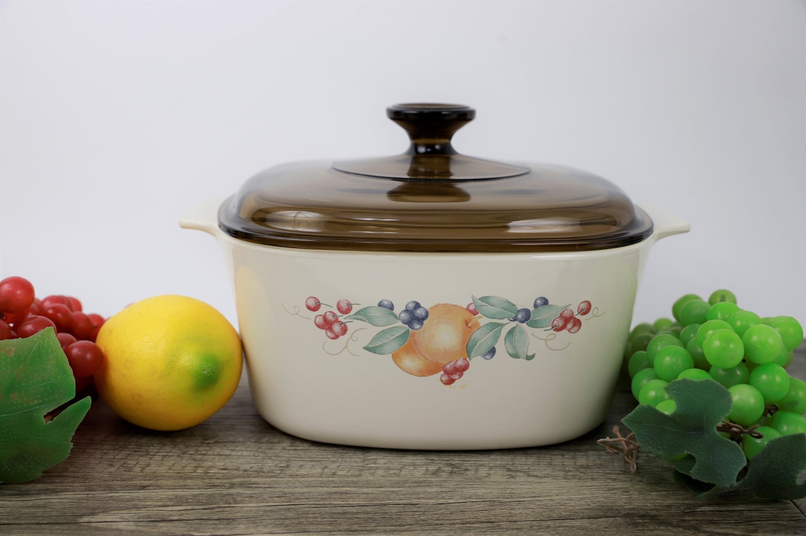 Corelle Abundance, 3 Quart Square Casserole Dish With Lid, by Corning ...