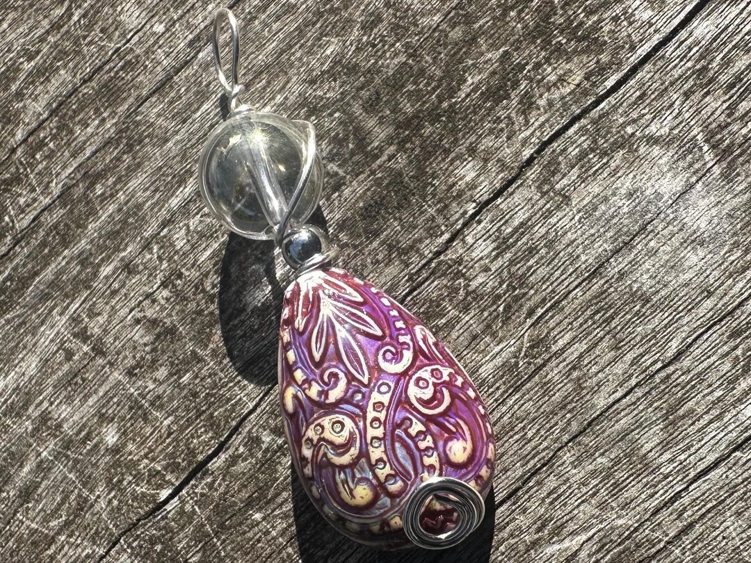 Color Changing Mood Stone and Angel Aura Healing Stone Necklace! - Etsy