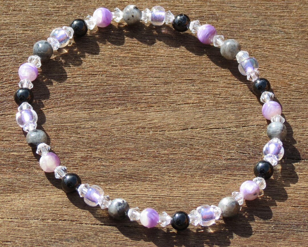 SCORPIO GIRL'S POWER Healing Stone Bracelet or Anklet With Charoite ...