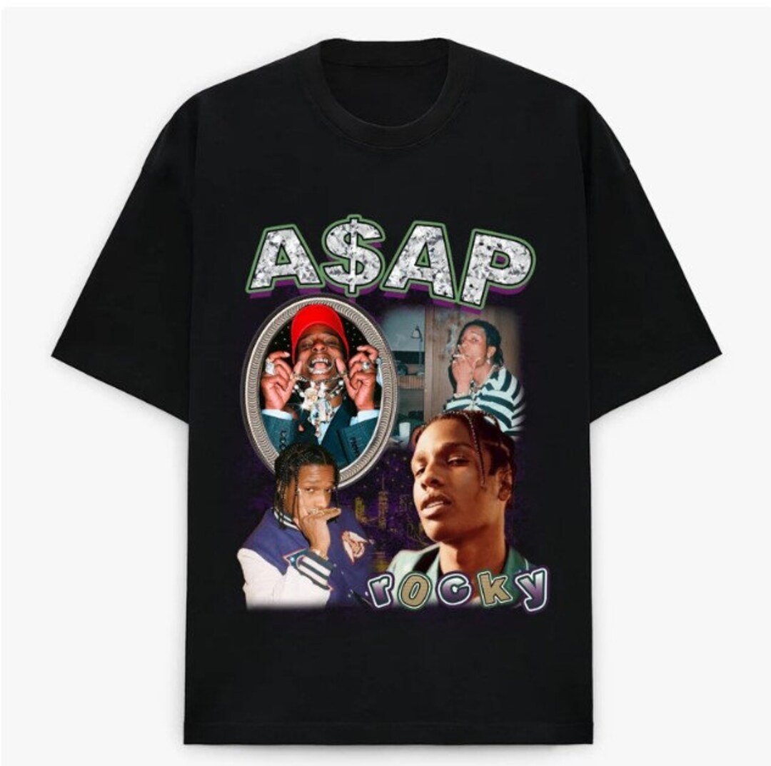 ASAP Rocky T-shirt Asap Rocky Bootleg Asap Rocky Merch Asap - Etsy