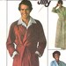 1970s Vintage Robe Pattern / Simplicity 7741 / Size Small 34-36 / UNCUT ...
