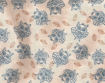 Owl Print Fabric - Etsy