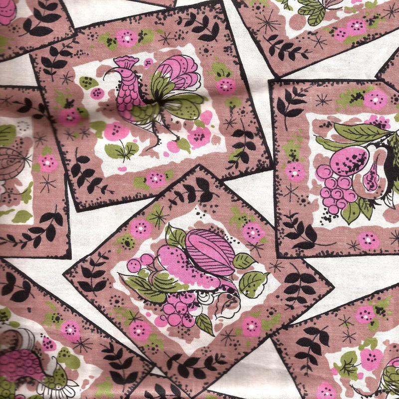 50s Fabric - Etsy