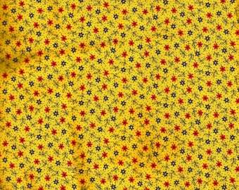Tiny print fabric | Etsy