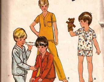 Boys pajama pattern | Etsy