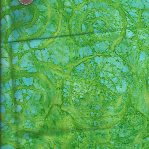 Green Batik - Etsy