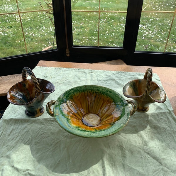 Barbotine Pottery - Etsy