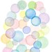Rainbow Pastel Bubbles Nursery Art Print. Pastel Room Decor. Girl Room ...