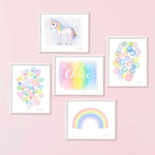 Pastel Rainbow Decor - Etsy