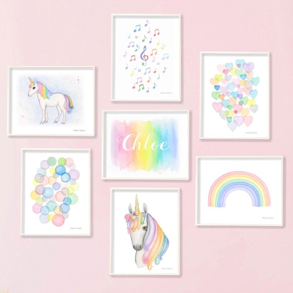 Pastel Rainbow Decor - Etsy