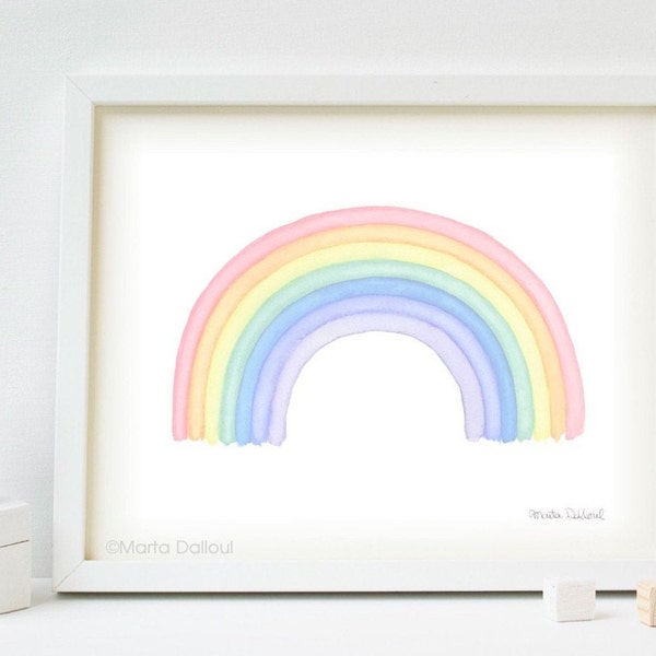 Pastel Rainbow Decor - Etsy