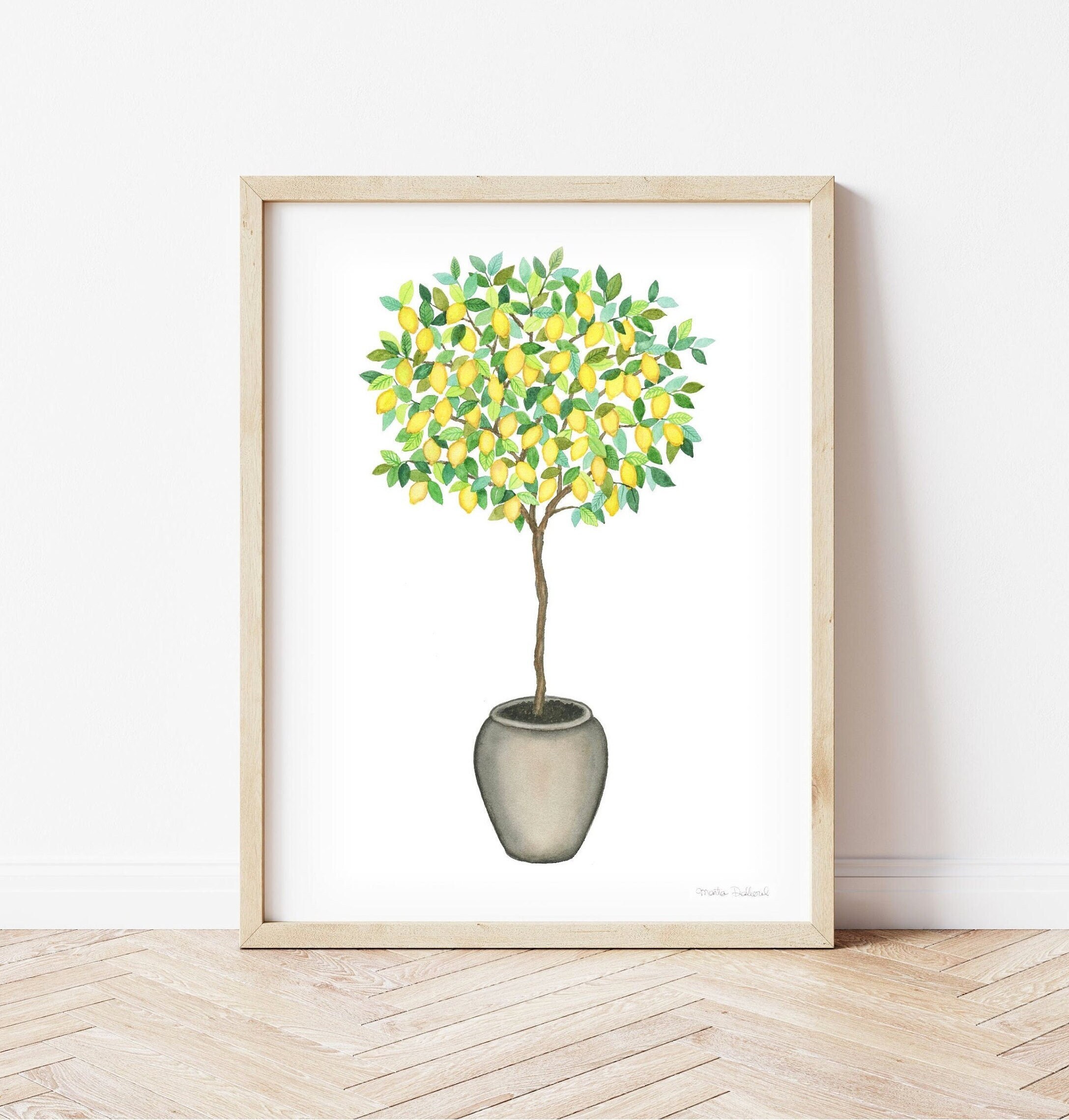 Lemon Tree Illustration